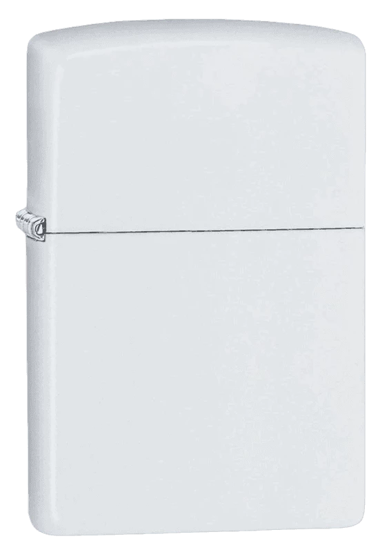 White Matte Zippo Lighters | Sleek & Modern Finish – LighterFlick ...