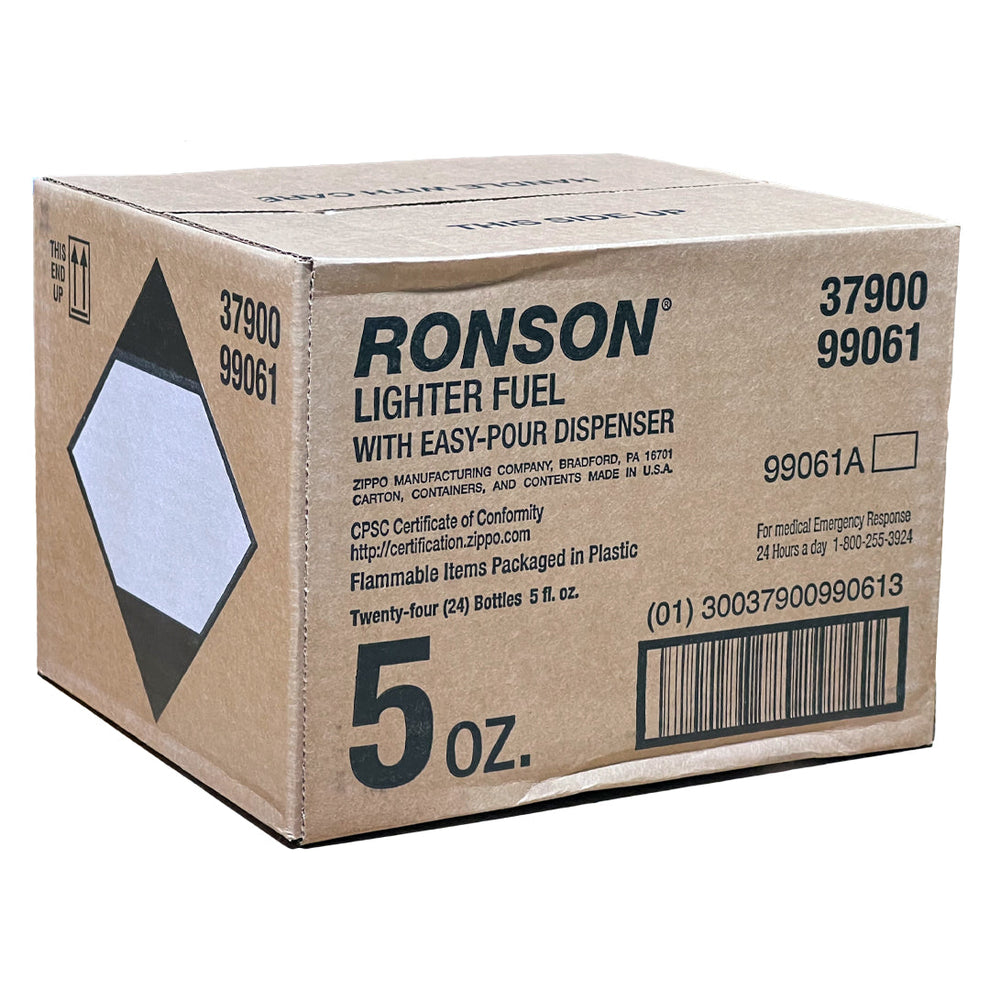Ronson 5 oz Lighter Fluid, 24 Pack #99061 – Lighter Flick